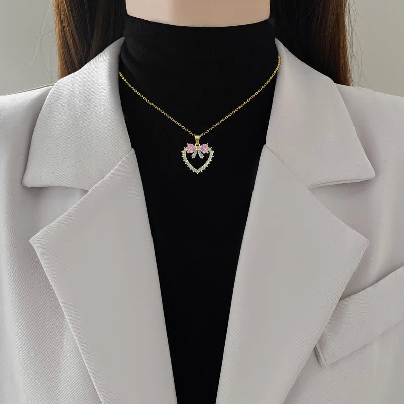 Princess Heart Necklace – Estrella Adornments Boutique