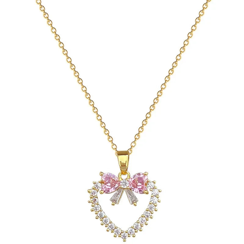 Princess Heart Necklace – Estrella Adornments Boutique